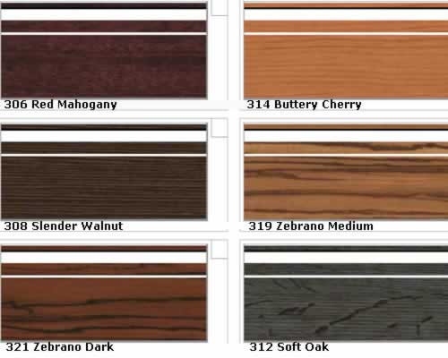Johnsonite Wall Base Color Chart