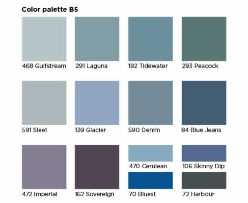 Johnsonite Wall Base Color Chart