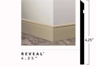 Johnsonite Wall Base Molding | Millwork Rubber Wood Grain